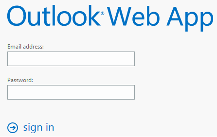 Como acessar o webmail - Exchange