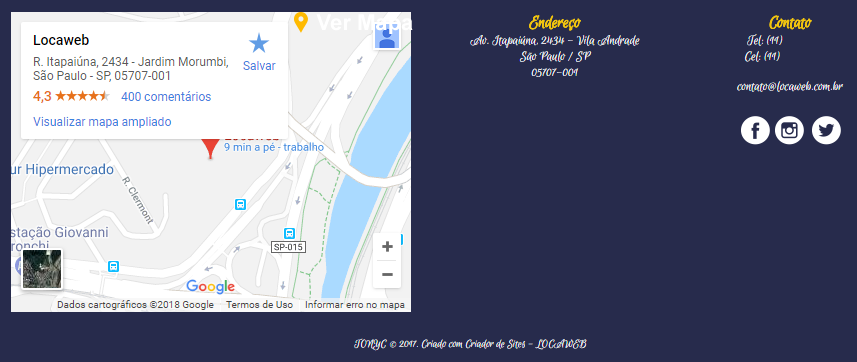 Como usar função do código HTML – Criador de Sites