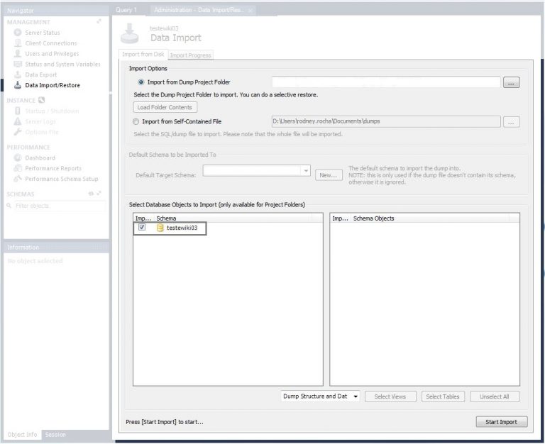 Como realizar backup e restore de banco de dados - Ajuda Locaweb