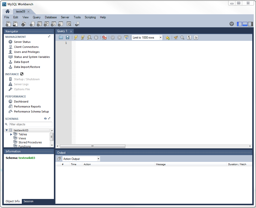 Como acessar o MySQL no Workbench - Ajuda Locaweb