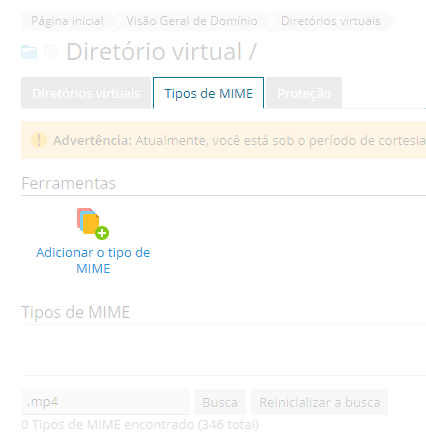 Tudo sobre o mime type - Revenda Plesk