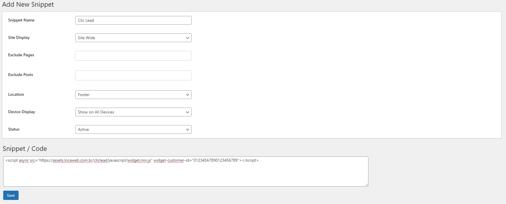 Como adicionar um widget no Wordpress – Clic Lead