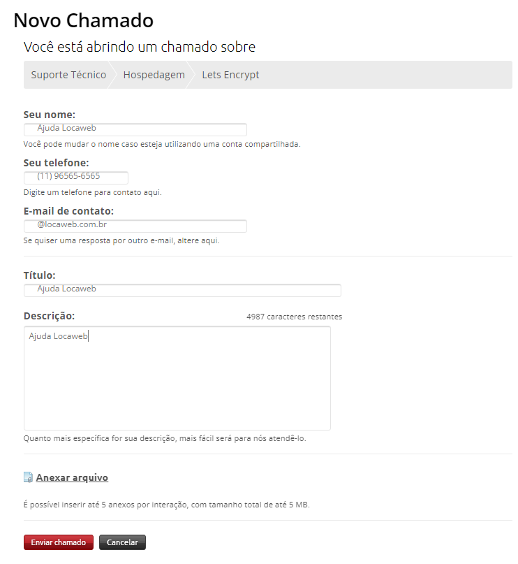 Como criar e acompanhar um chamado - Central do Cliente