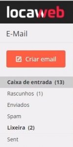 Como enviar e excluir emails - Email Locaweb