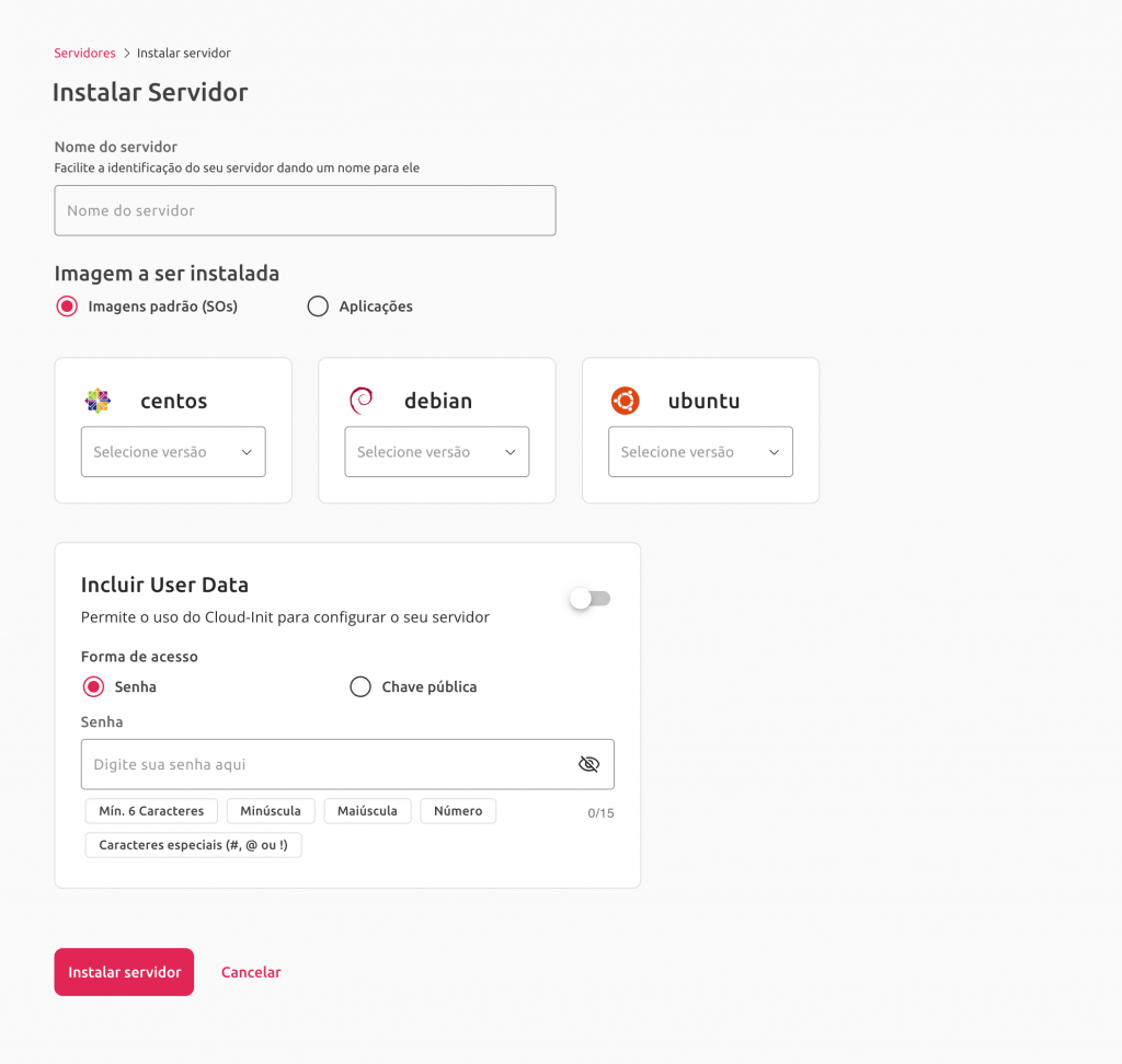 Como instalar e reinstalar um servidor - VPS Locaweb