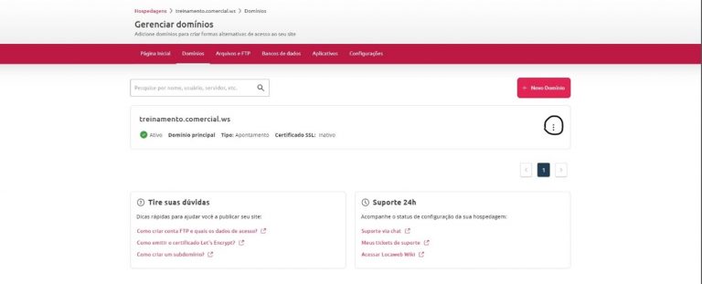 Como redirecionar um site na hospedagem de sites