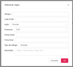 O que são as ACLs de rede e como configurá-las?